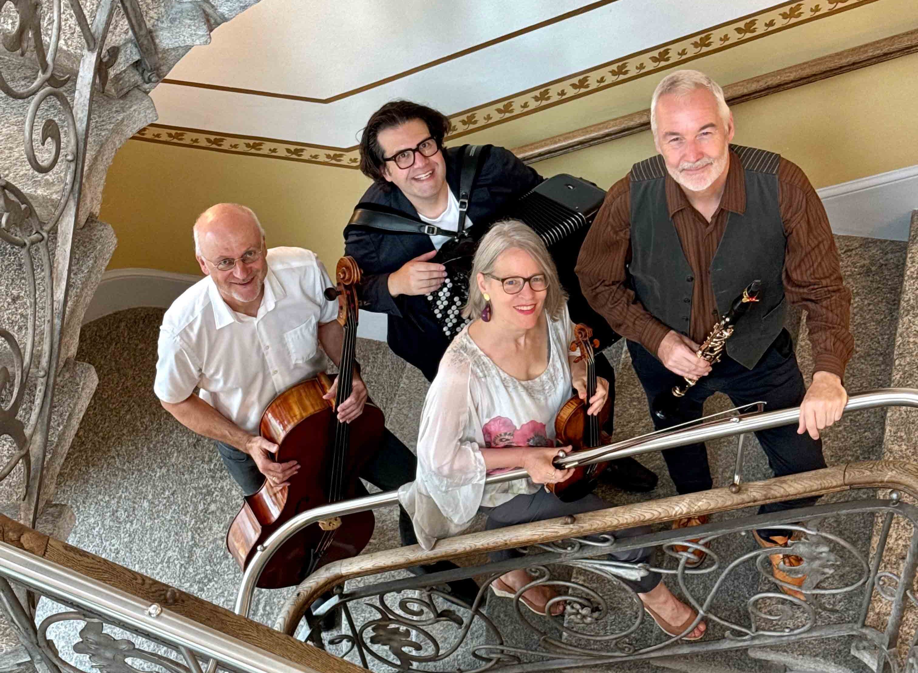 Das Rösli-Quartett spielt in der Kirche