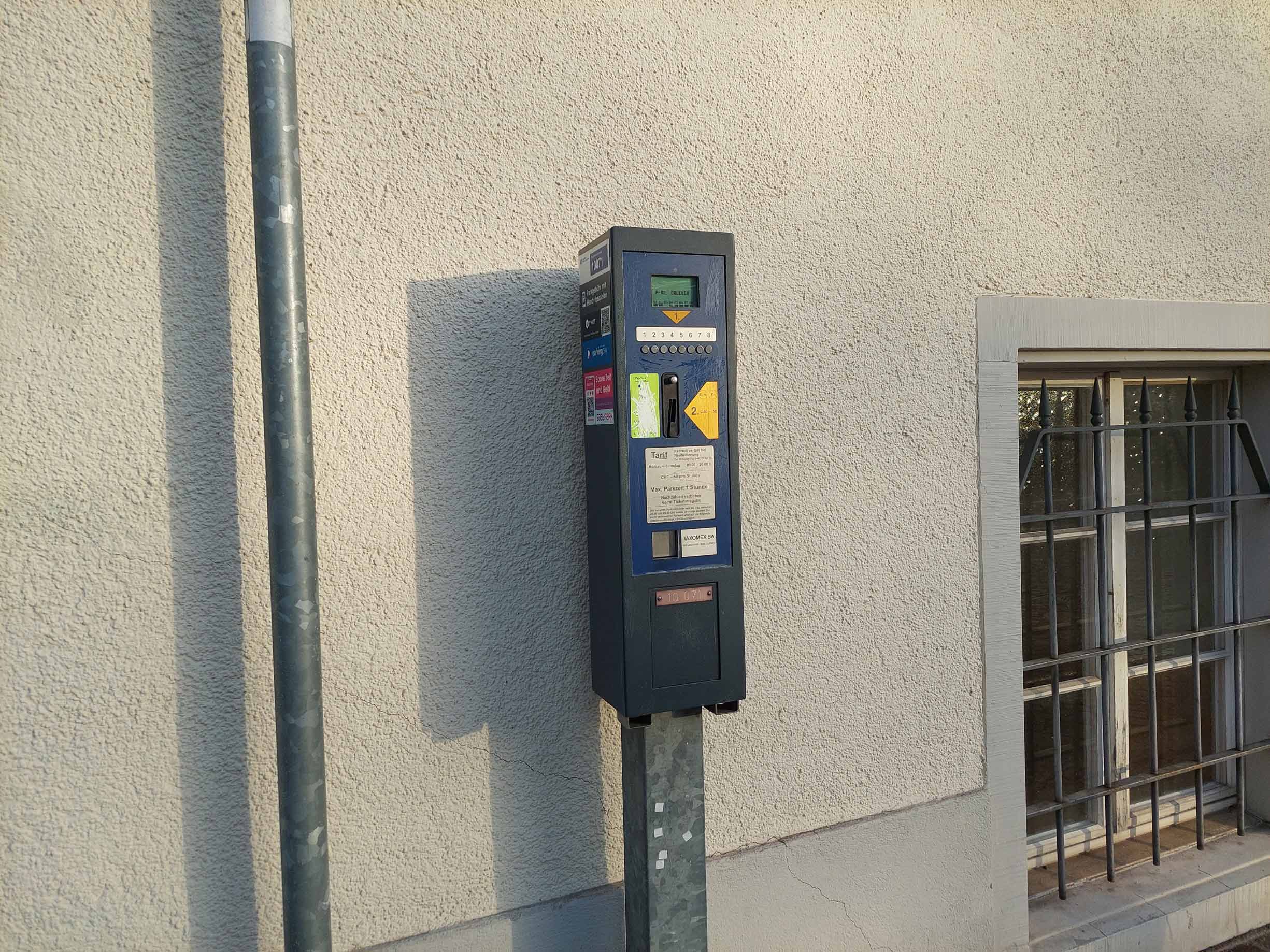 Nicht Laufende Parkuhren